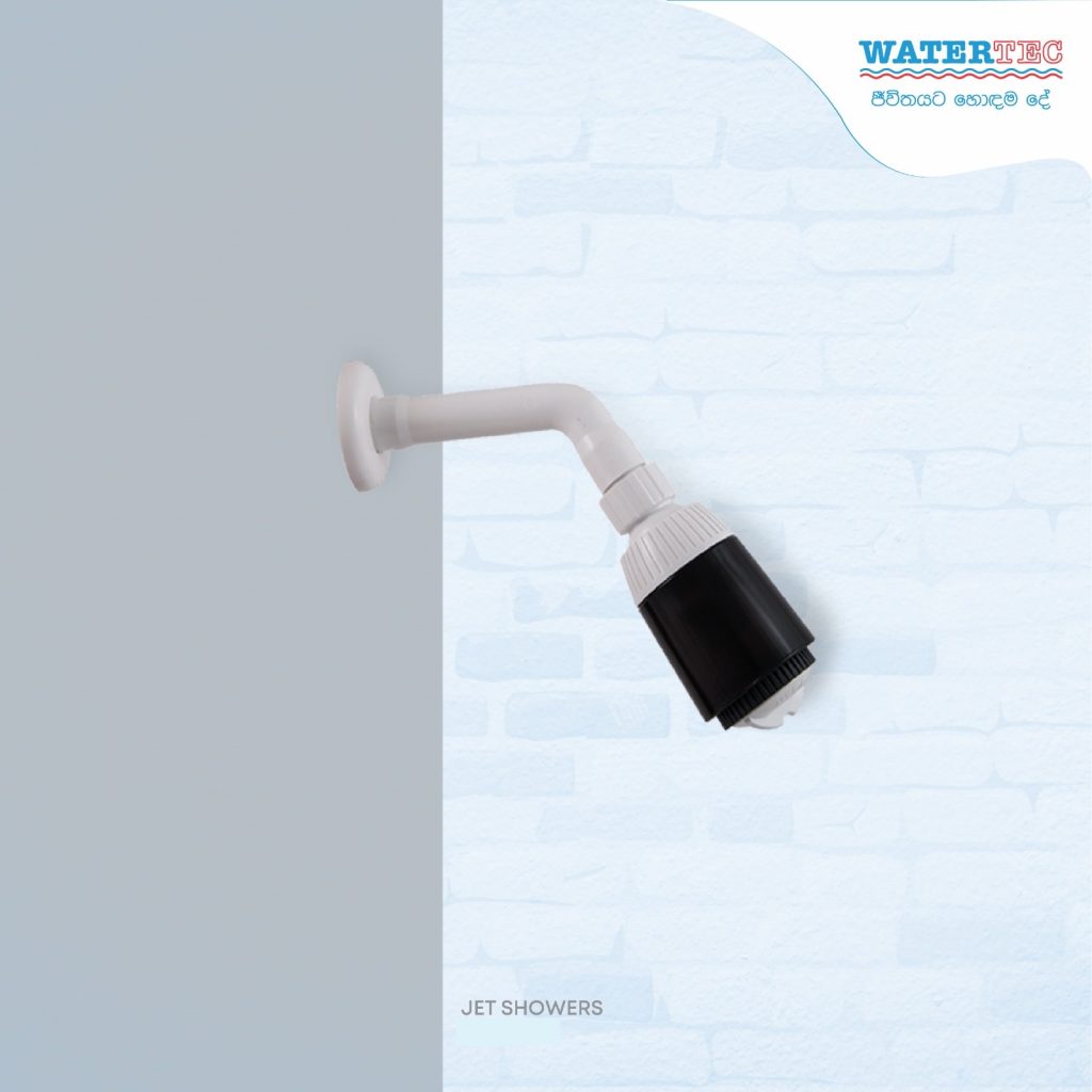 Watertec - Shower Arm Rose - Charcoal in Sri Lanka | Homemart | Shop Online