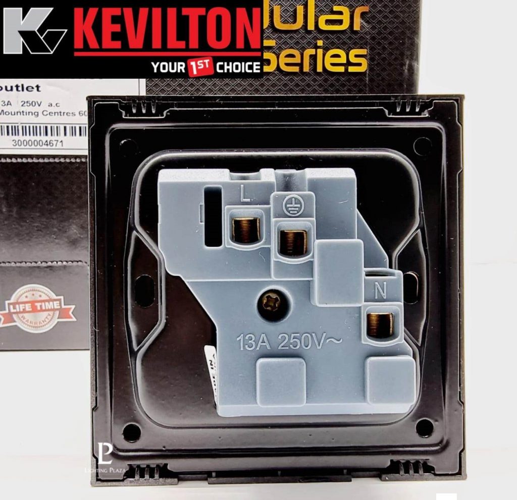 Kevilton - Socket - 13 A Black Modular in Sri Lanka | Homemart | Shop ...