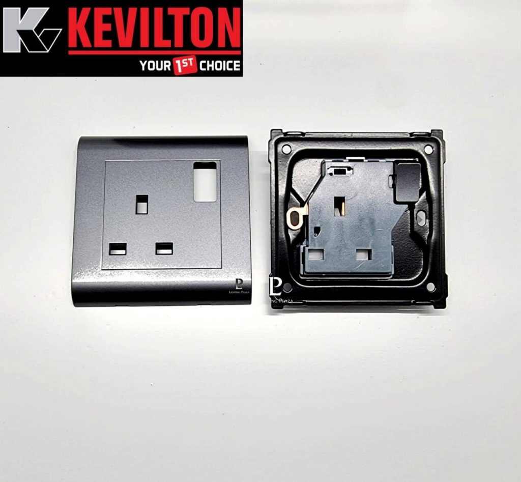 Kevilton - Socket - 13 A Black Modular in Sri Lanka | Homemart | Shop ...