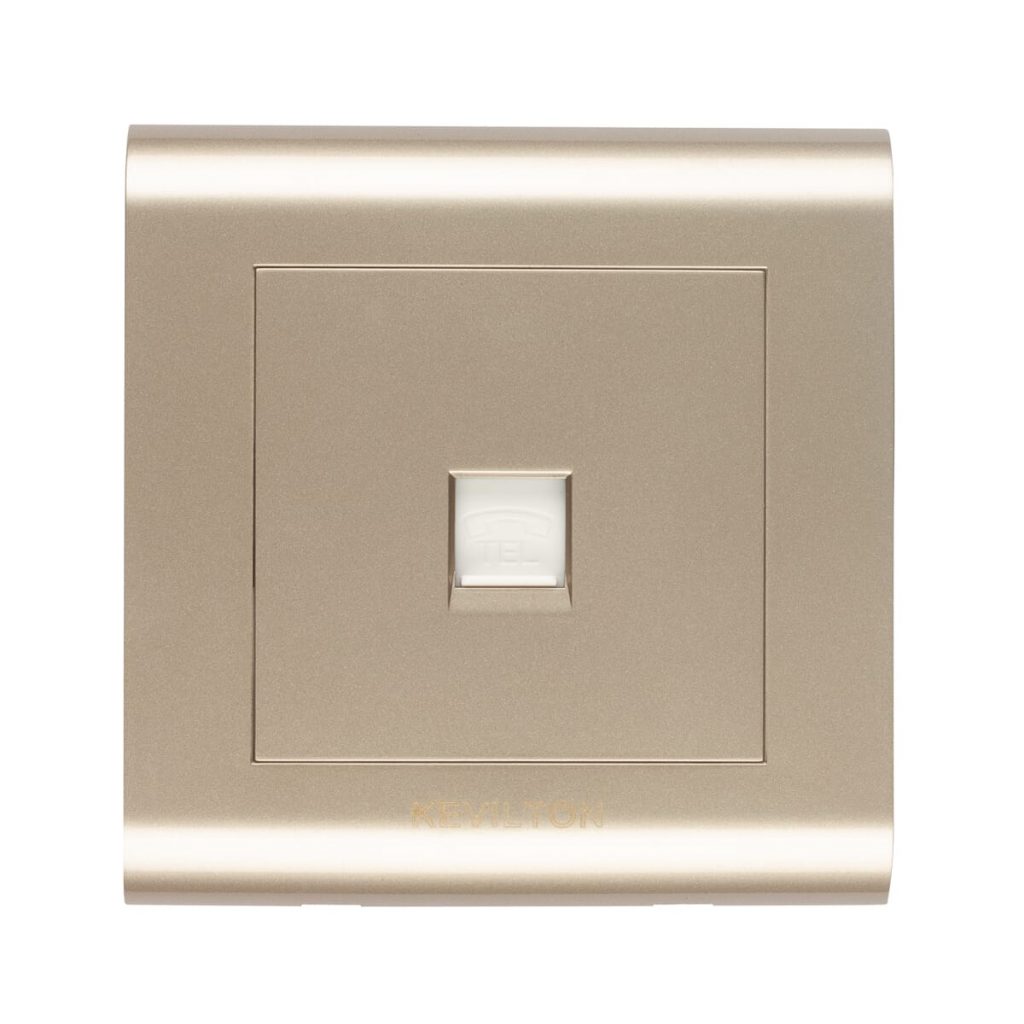 Kevilton - Telephone Socket Gold Modular in Sri Lanka | Homemart | Shop ...