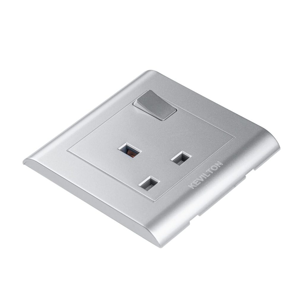 Kevilton - Socket - 13 A Silver Modular in Sri Lanka | Homemart | Shop ...