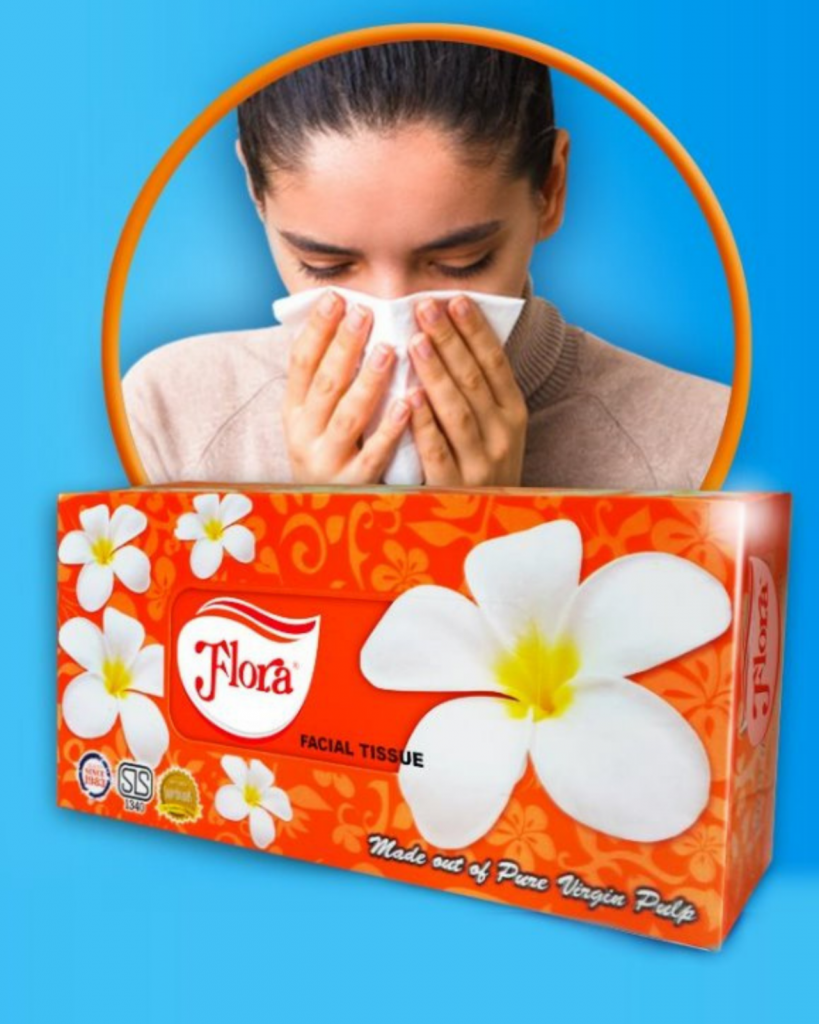 Flora - Facial Tissues 2 Ply - 160S in Sri Lanka | Homemart | Shop Online