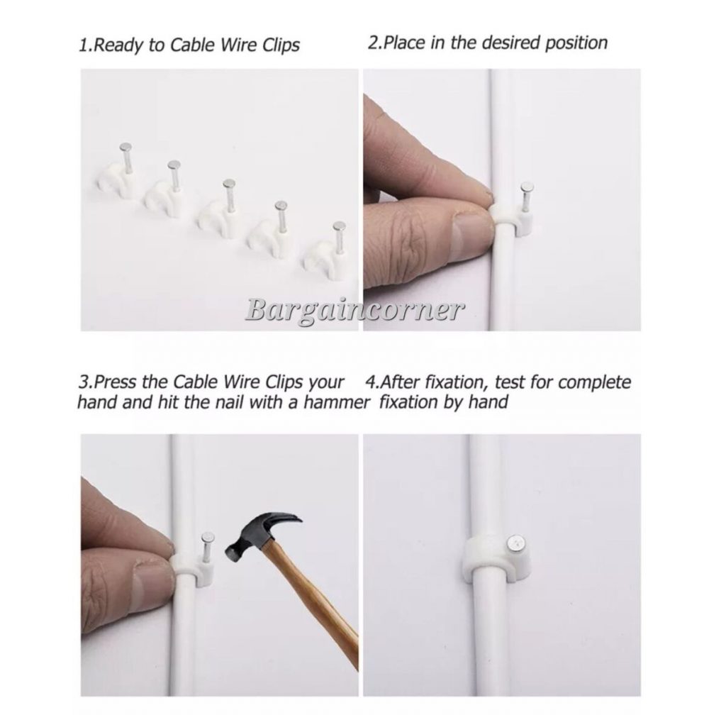Cable Clips - 4 Mm in Sri Lanka | Homemart | Shop Online
