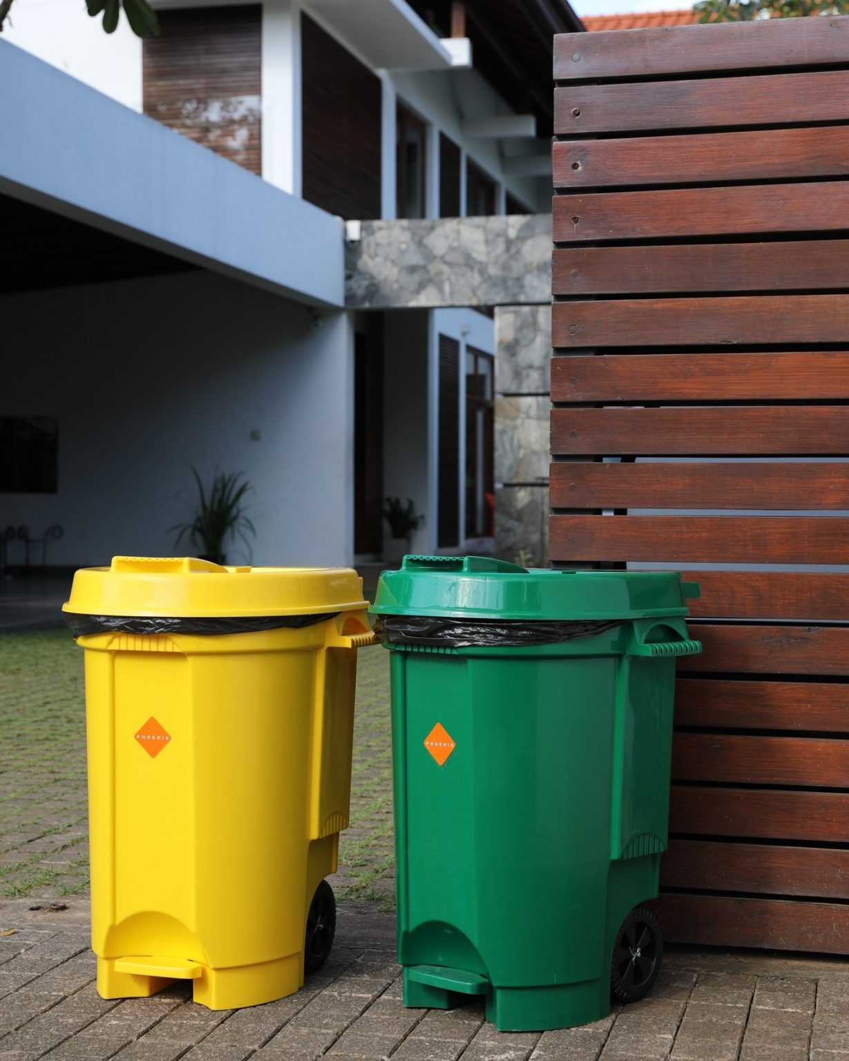Phoenix - Garbage Bin 70 L - Orange in Sri Lanka | Homemart | Shop Online