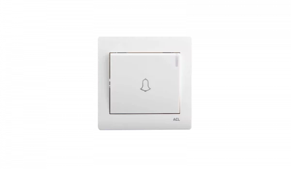 ACL - 1 Gang Bell Press White in Sri Lanka | Homemart | Shop Online