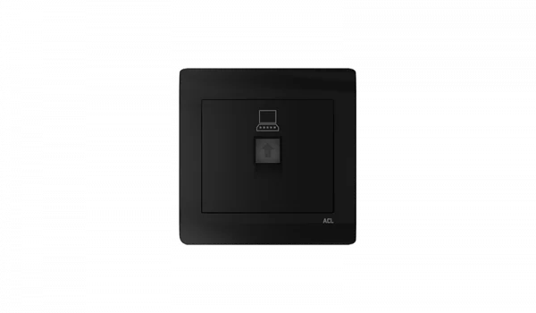 ACL - Data Socket Outlet Black in Sri Lanka | Homemart | Shop Online