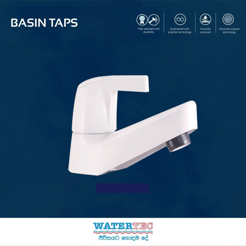 Watertec - Basin Tap Quarter - White in Sri Lanka | Homemart | Shop Online