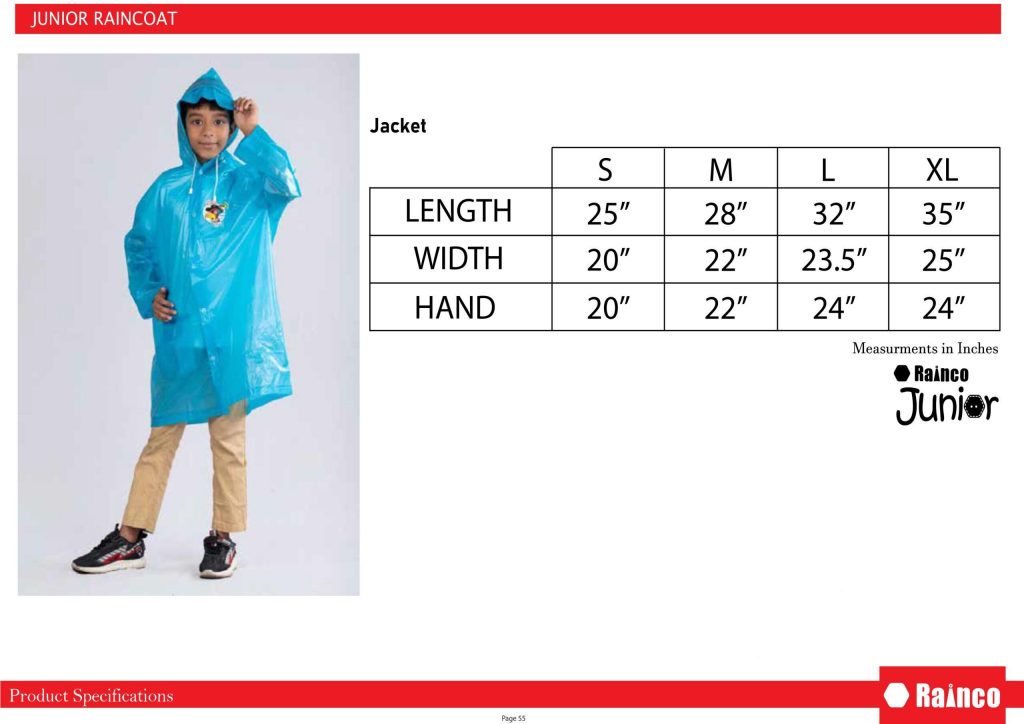 Rainco - Junior Kids Raincoat - Large in Sri Lanka | Homemart | Shop Online