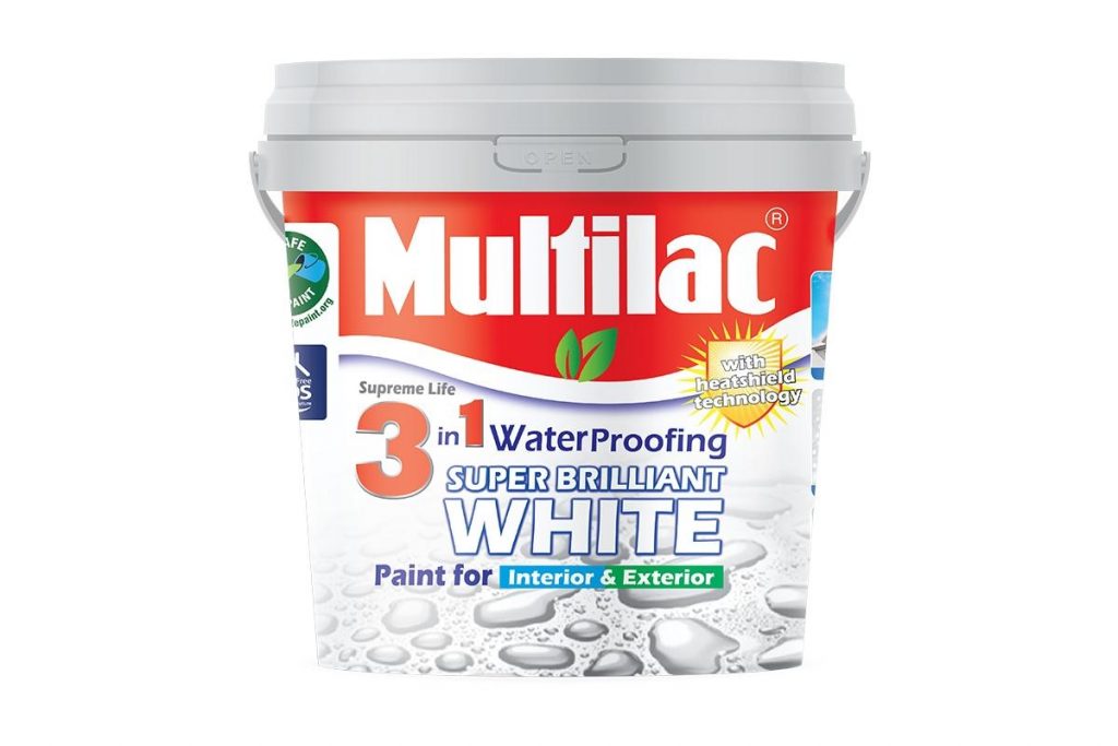 Multilac - Supreme Life 3 In 1 Waterproof Super Brilliant White - 4 ...