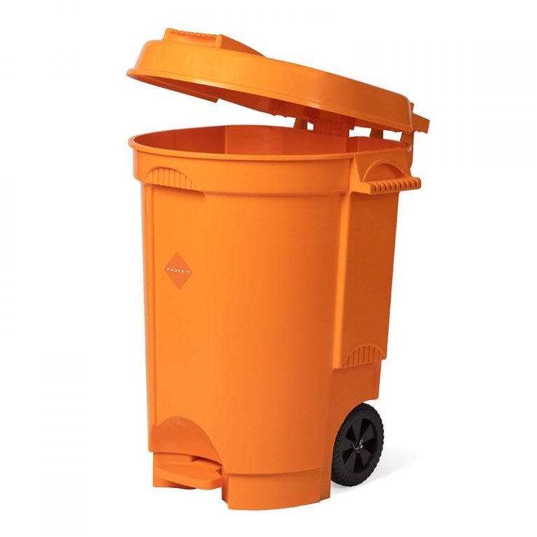 Phoenix - Garbage Bin 70 L - Orange in Sri Lanka | Homemart | Shop Online
