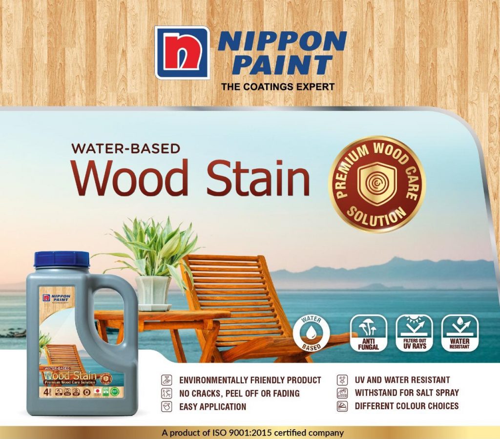 Nippon - Water Based Wood Stain Burma Teak - 500 Ml in Sri Lanka ...