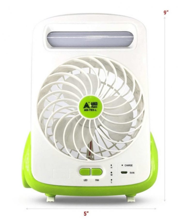 Aiko - Rechargeable Fan in Sri Lanka | Homemart | Shop Online