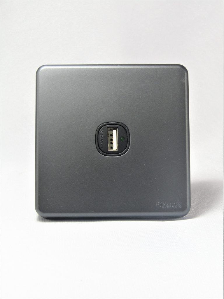 Orange - En 1G 2.1A Usb Socket Gunmetal in Sri Lanka | Homemart | Shop ...